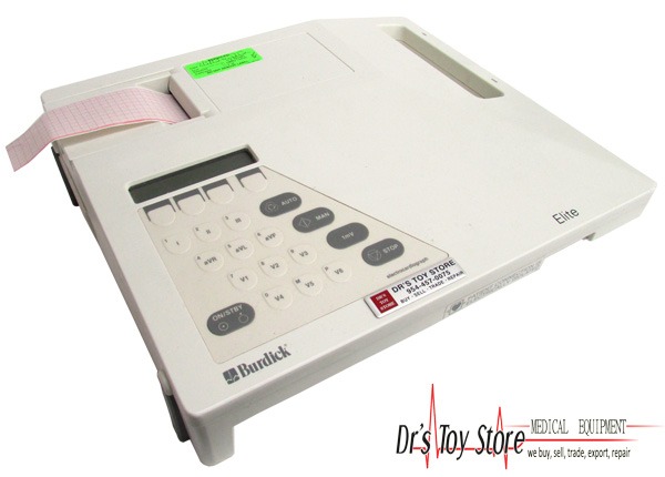 Burdick Elite EKG Machine for sale at discount prices at Dr's Toy Store