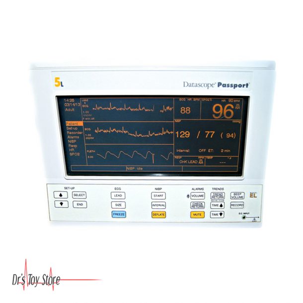 Datascope Passport EL Patient Monitor for Sale | Dr's Toy Store