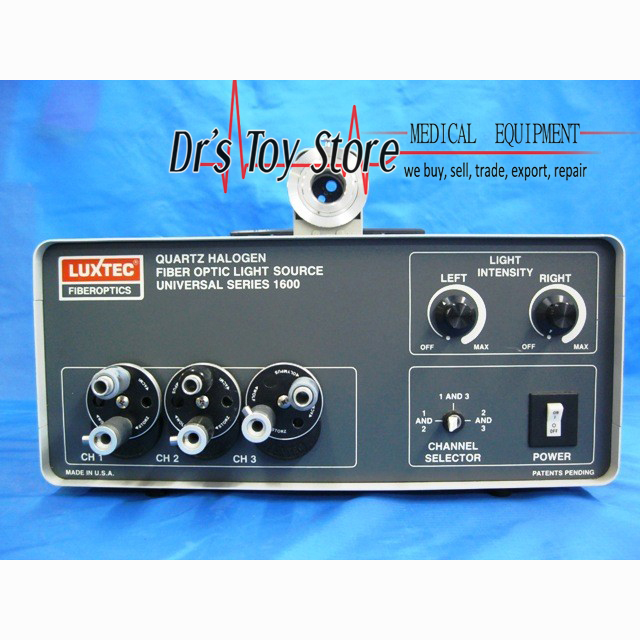 Luxtec 1600-A Light Source: New and Used Medical Equipment and Repairs