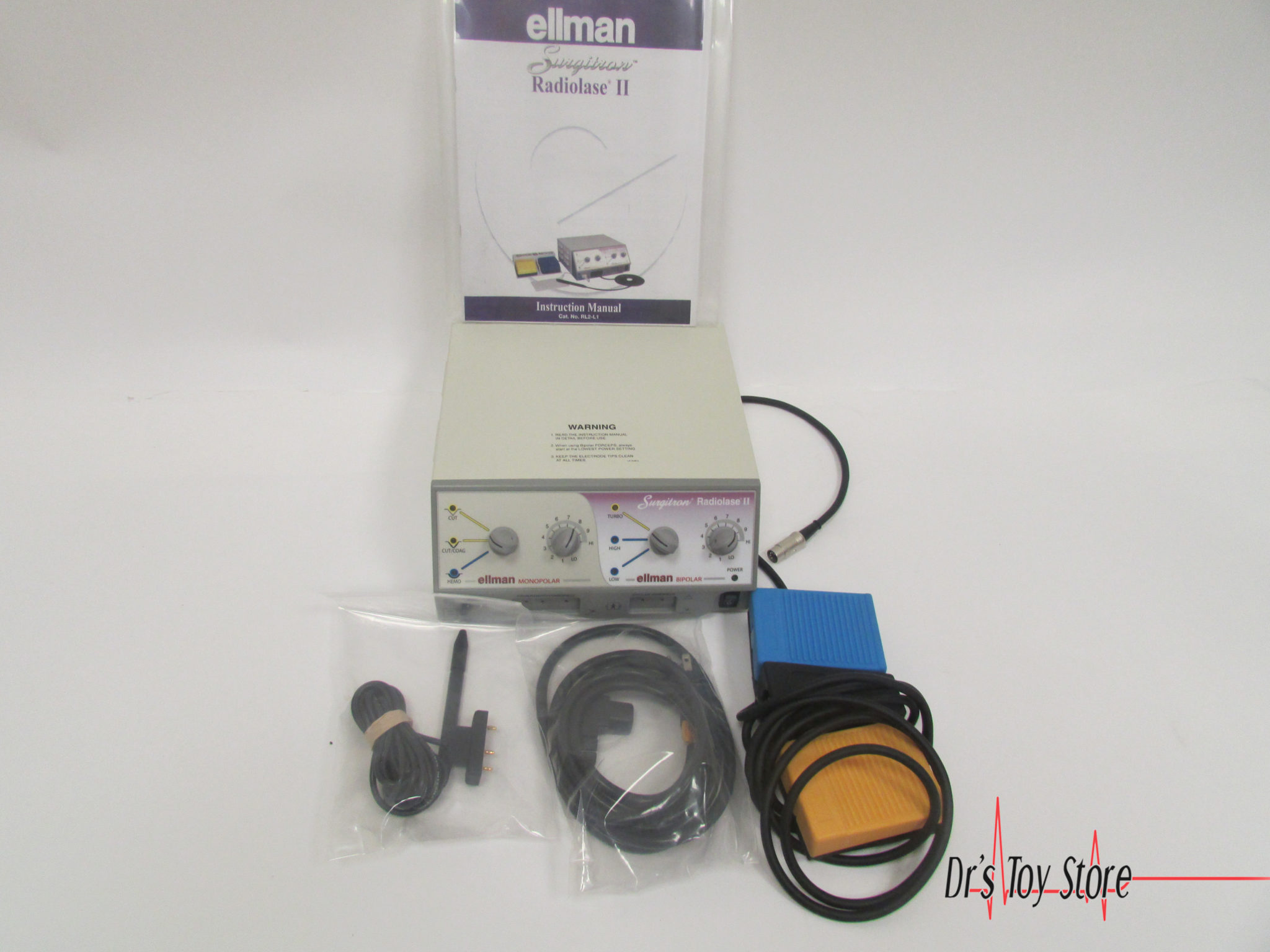 Ellman Surgitron RadioLase ll for sale at discount prices at Dr's Toy Store