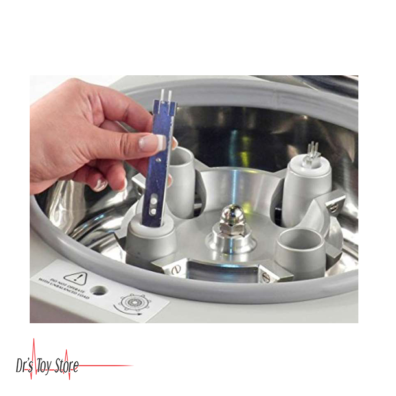 Powerspin LX C856 Centrifuge - w/ Hematocrit Adapter | Dr's Toy Store