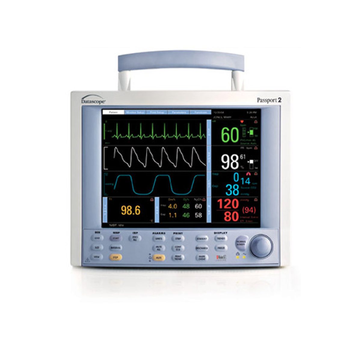 Datascope Passport 2 Patient Monitor - ECG, SP02, NIBP For Sale | Dr's ...